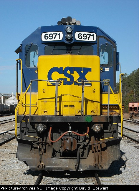 CSX GP40-2 6971